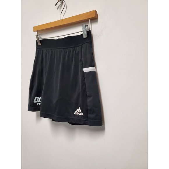 Adidas Shorts Womens Adidas Climalite Black Skort Tennis Performance Ouaz Tennis Logo Small